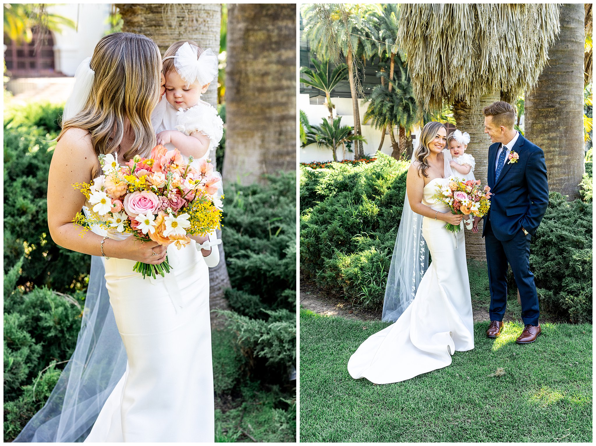 Santa Barbara Courthouse Palm Terrace Wedding Photos ...